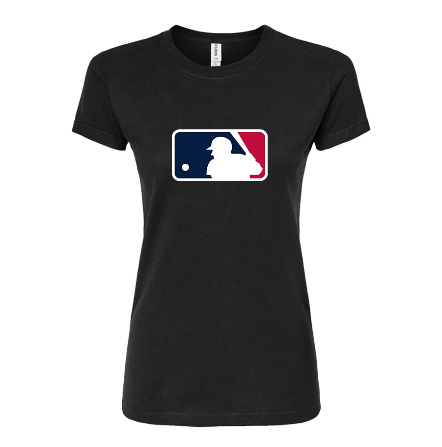 Women's Major League Baseball MLB Round Neck T-Shirt – TeesCustomize