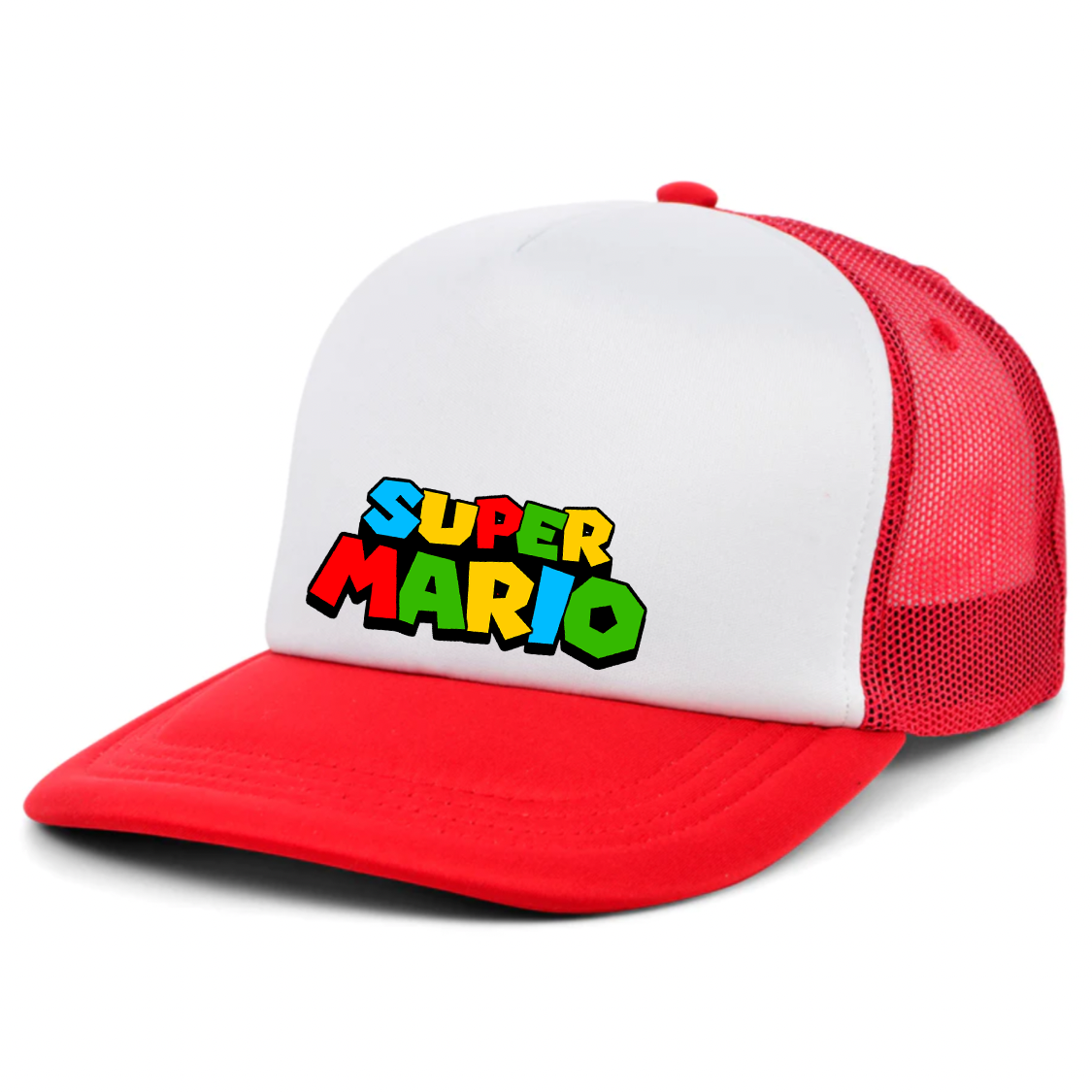 Super Mario Trucker Hat – TeesCustomize